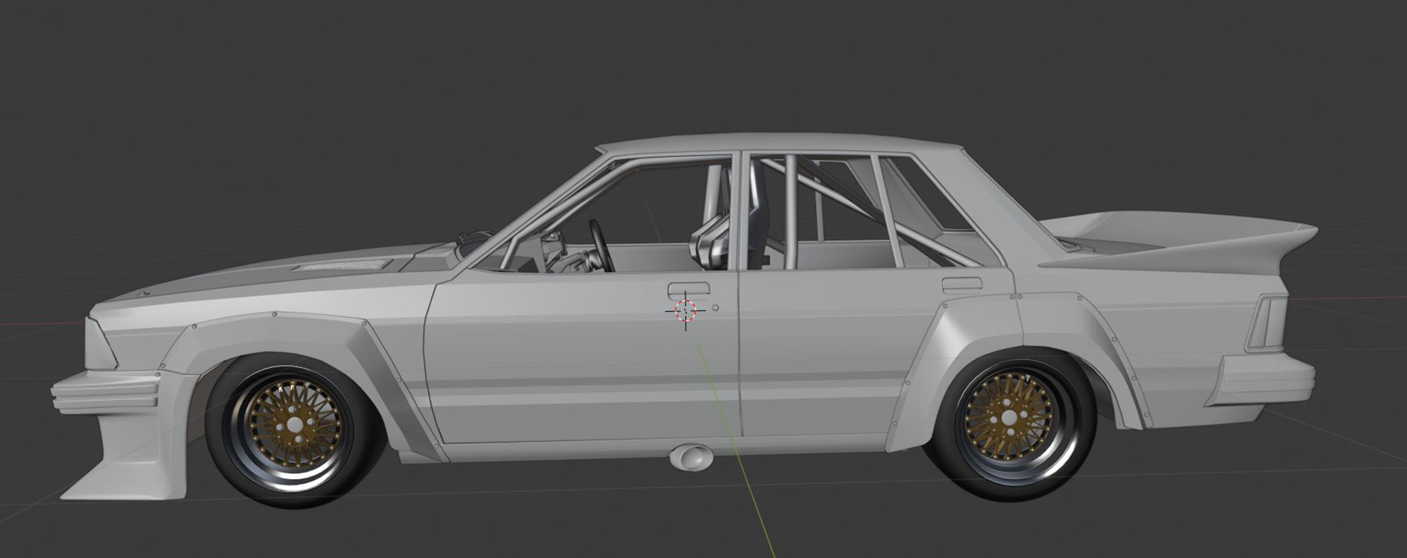 80sATCC Nissan Bluebird 3D model | CGTrader