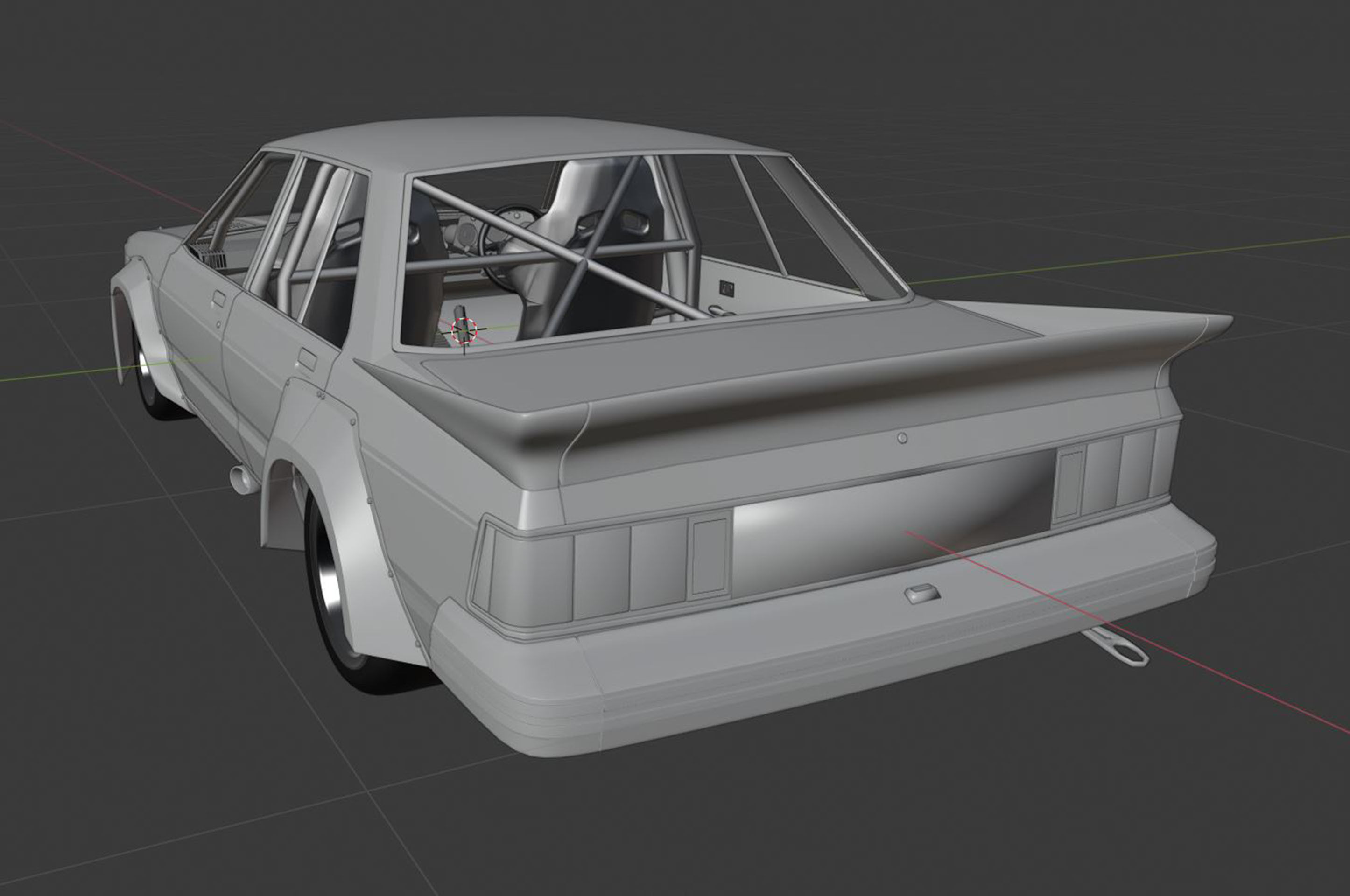 80sATCC Nissan Bluebird 3D model | CGTrader