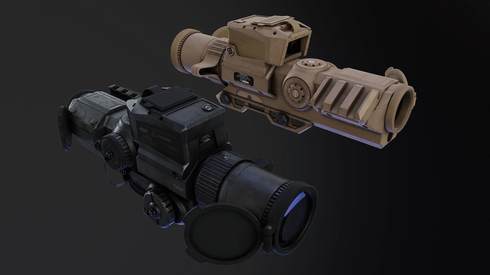 3D model Vortex XM157 NGSW FC Optic VR / AR / low-poly | CGTrader