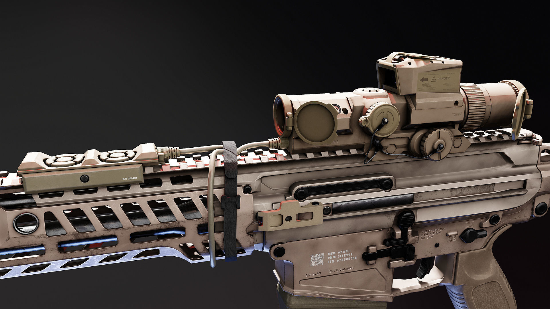 3D model Vortex XM157 NGSW FC Optic VR / AR / low-poly | CGTrader