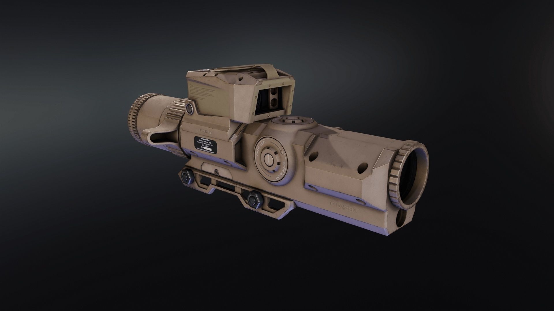 3D model Vortex XM157 NGSW FC Optic VR / AR / low-poly | CGTrader