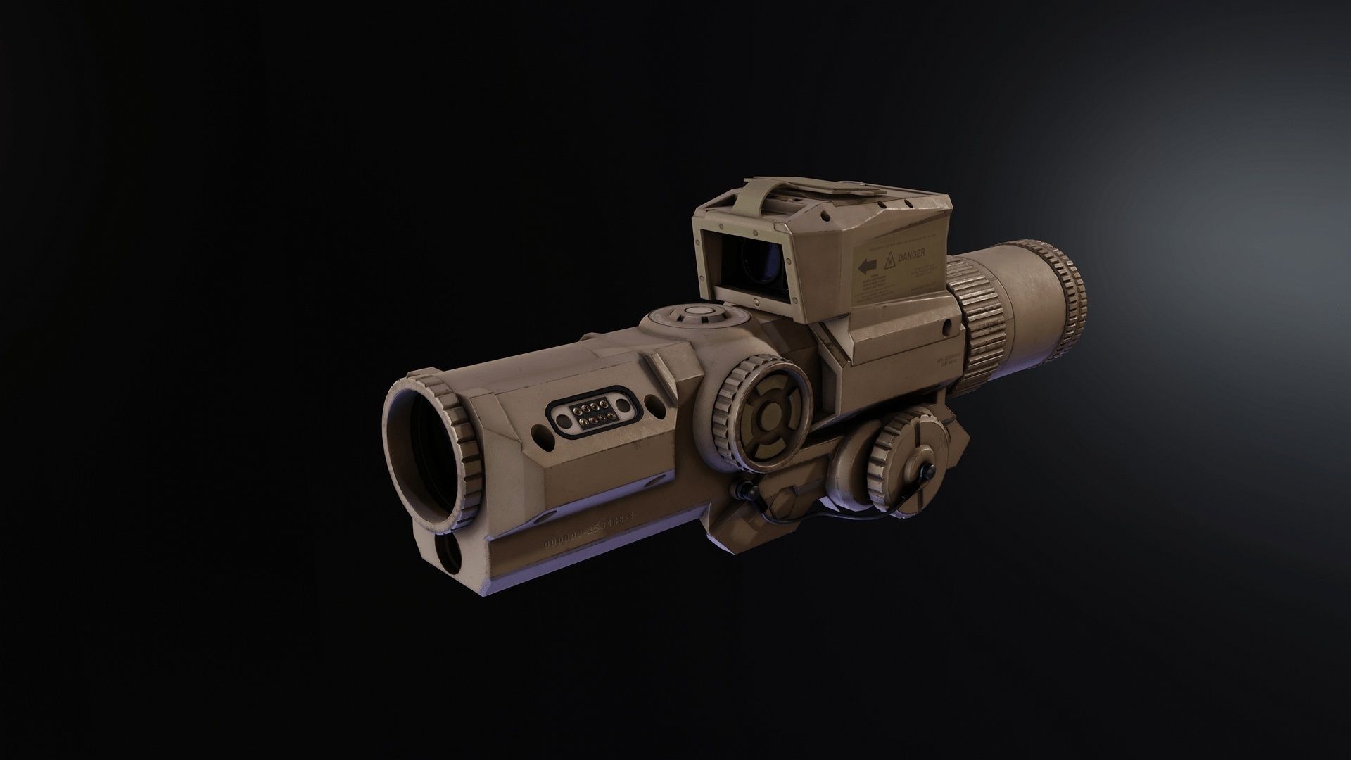 3D model Vortex XM157 NGSW FC Optic VR / AR / low-poly | CGTrader