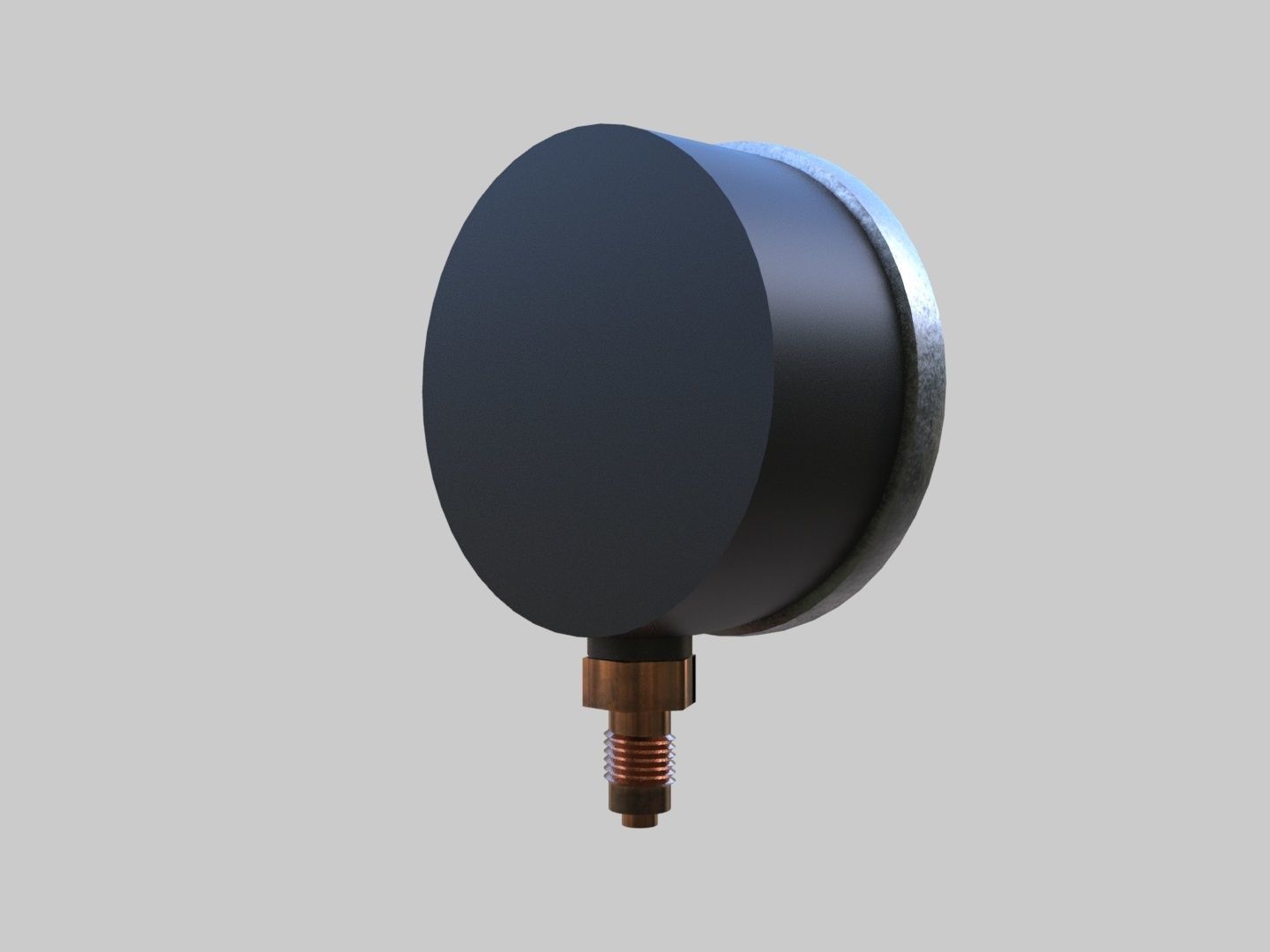 Manometer 3d model 3D model | CGTrader