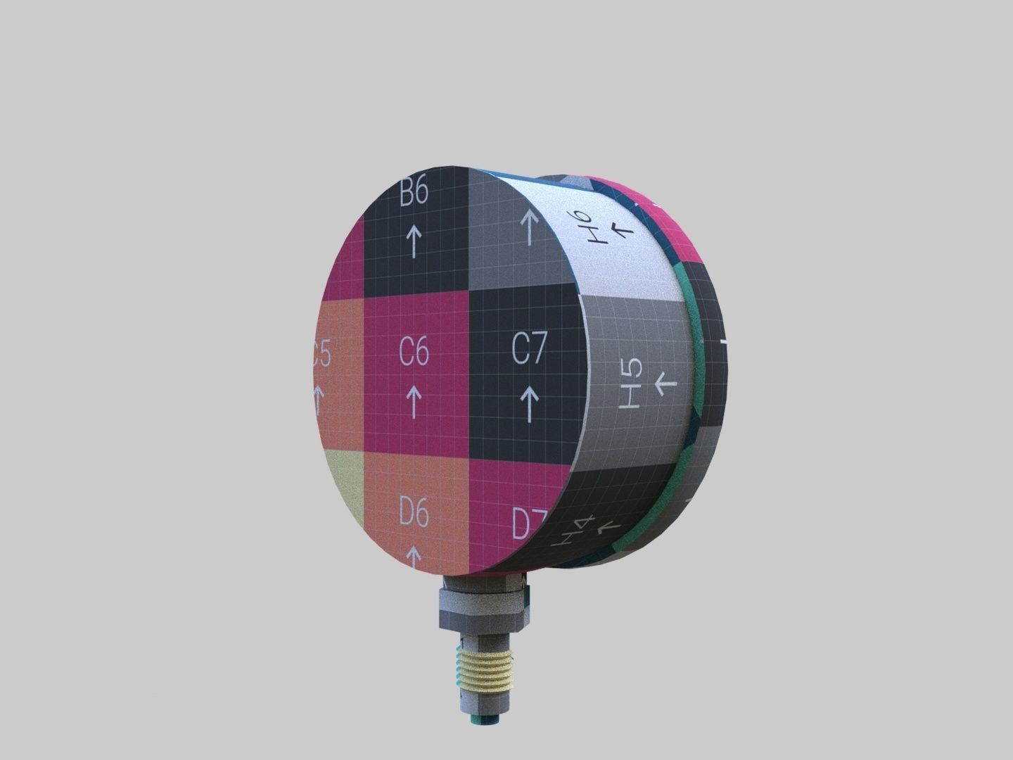 Manometer 3d model 3D model | CGTrader