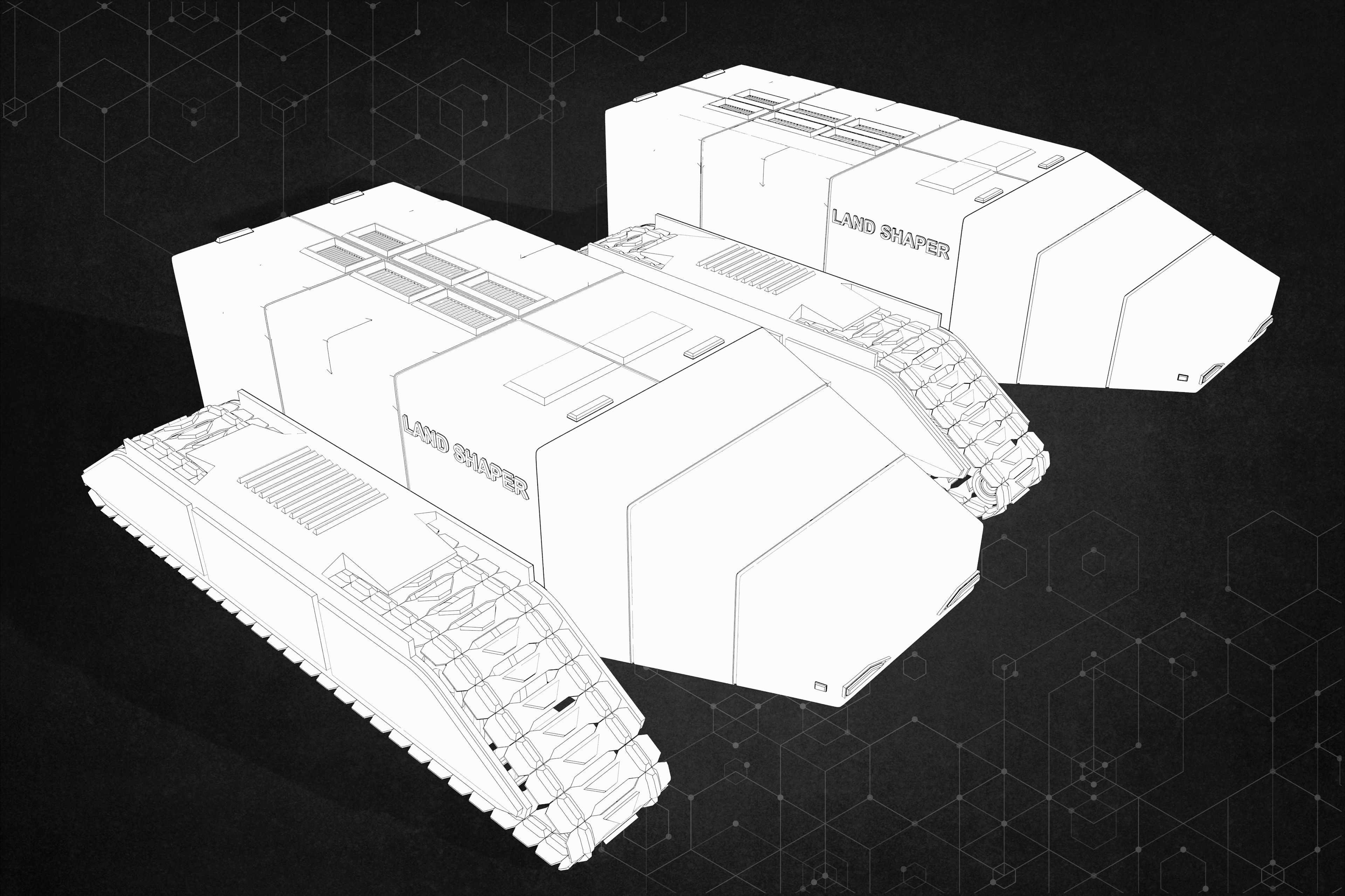 Rover Three 3D model | CGTrader