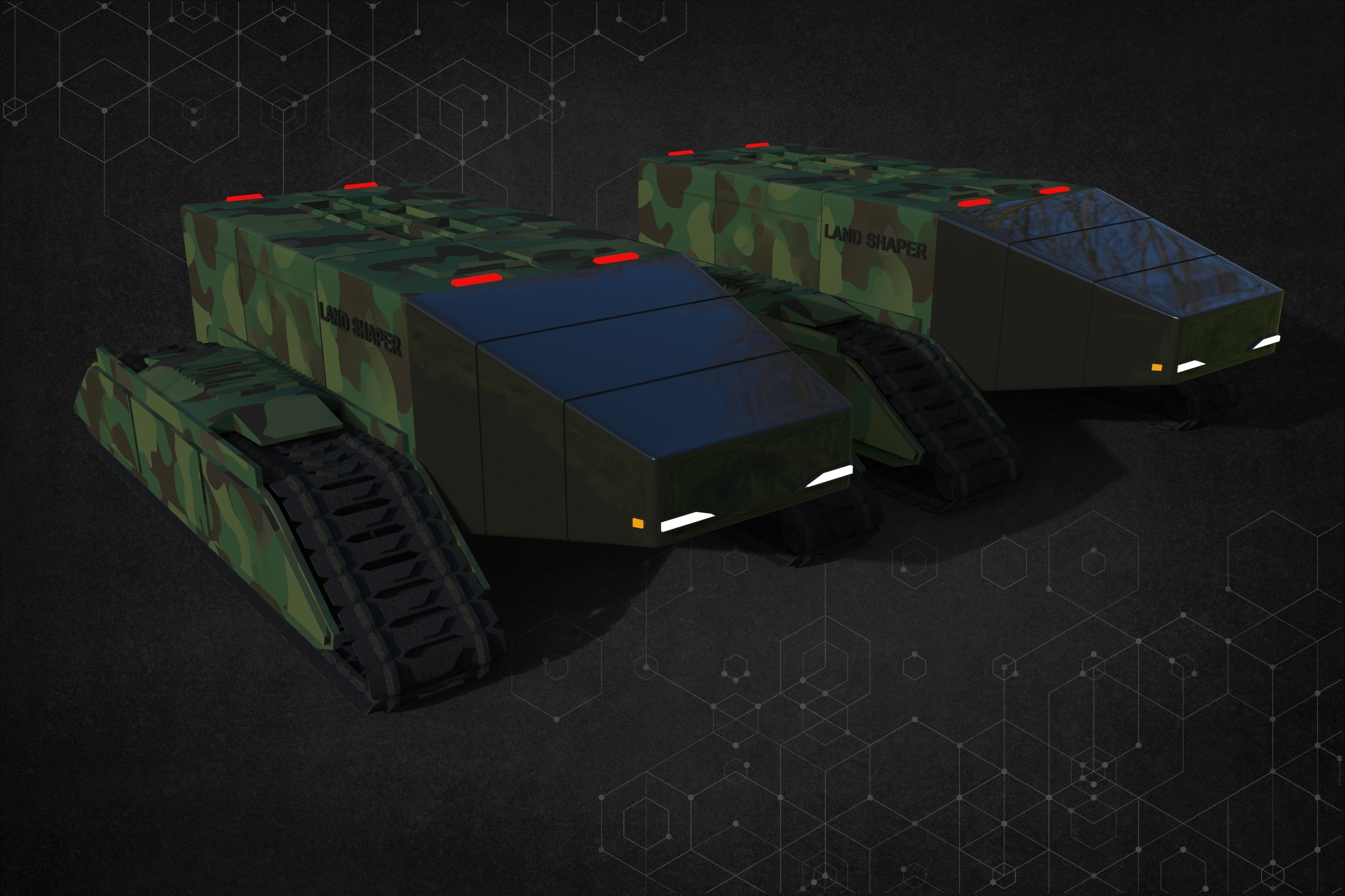 Rover Three 3D model | CGTrader
