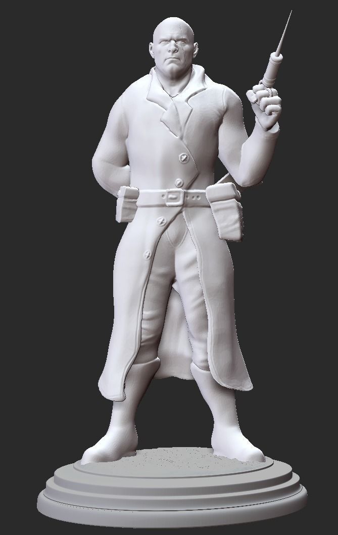 Doctor Pain 3D model 3D printable | CGTrader