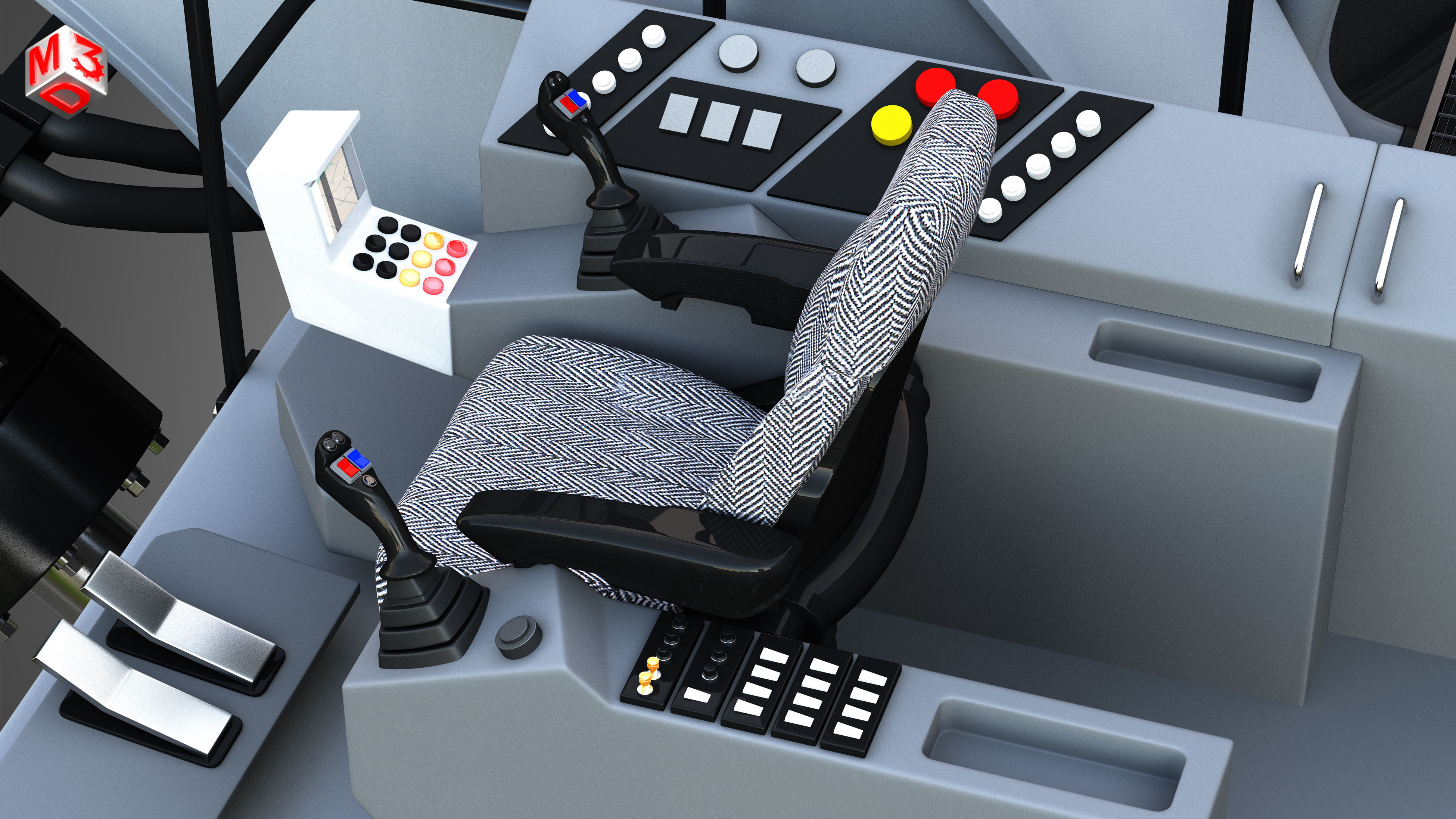 Liebherr - R9250 Hydraulic Mining Excavator 3D model | CGTrader