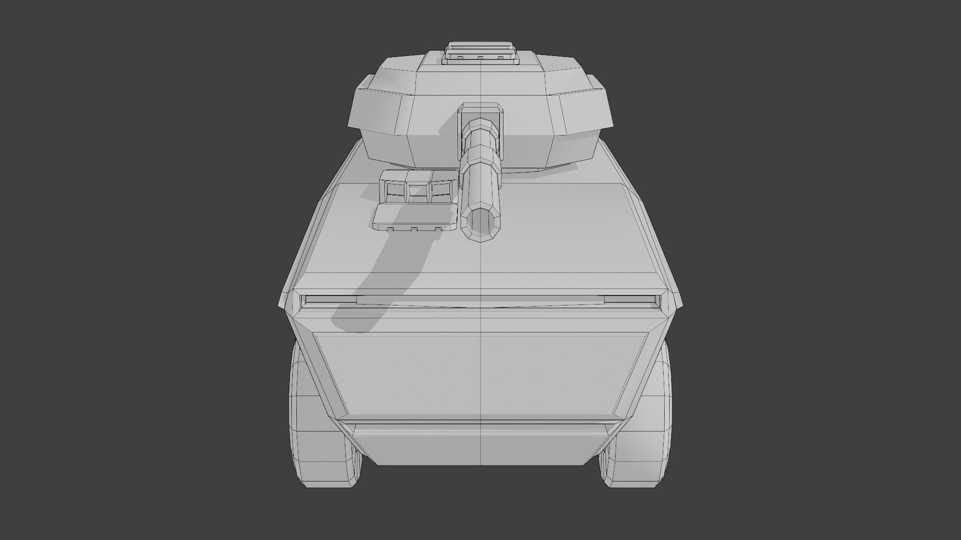 3D model Wheeled Stylized Tank VR / AR / low-poly | CGTrader