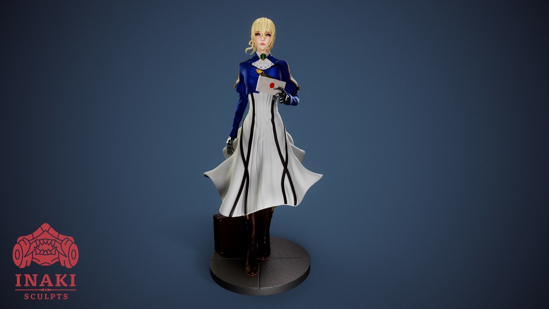 Violet Evergarden 3D model 3D printable | CGTrader