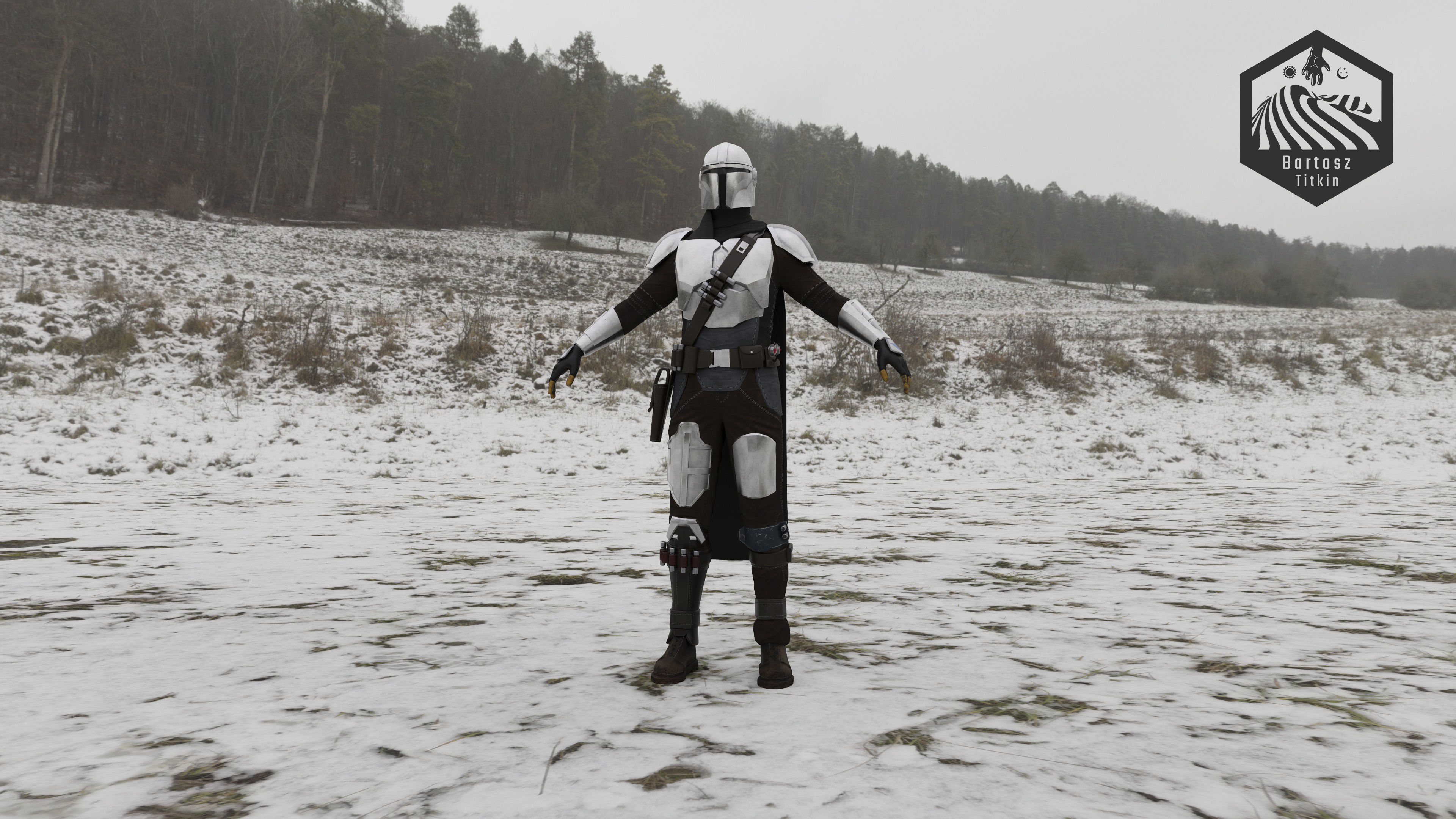 3D model The Mandalorian GameReady Rigged VR / AR / low-poly | CGTrader