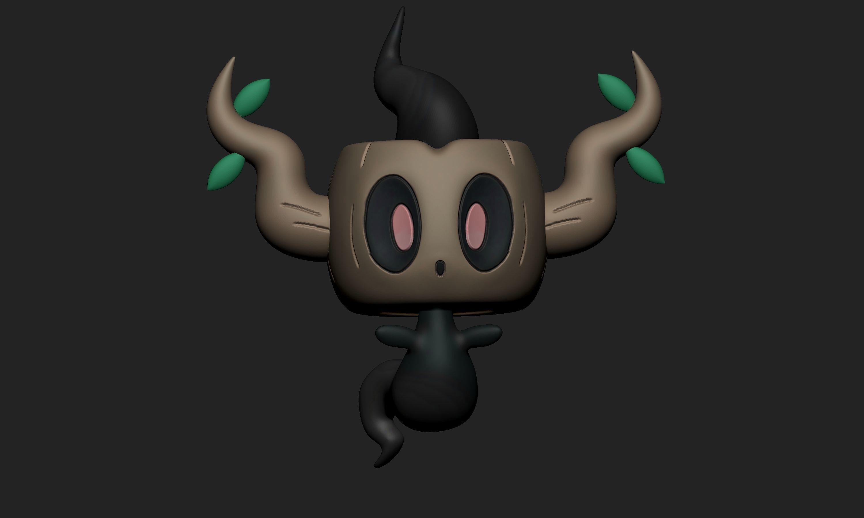Pokemon - Phantump 3D model 3D printable | CGTrader