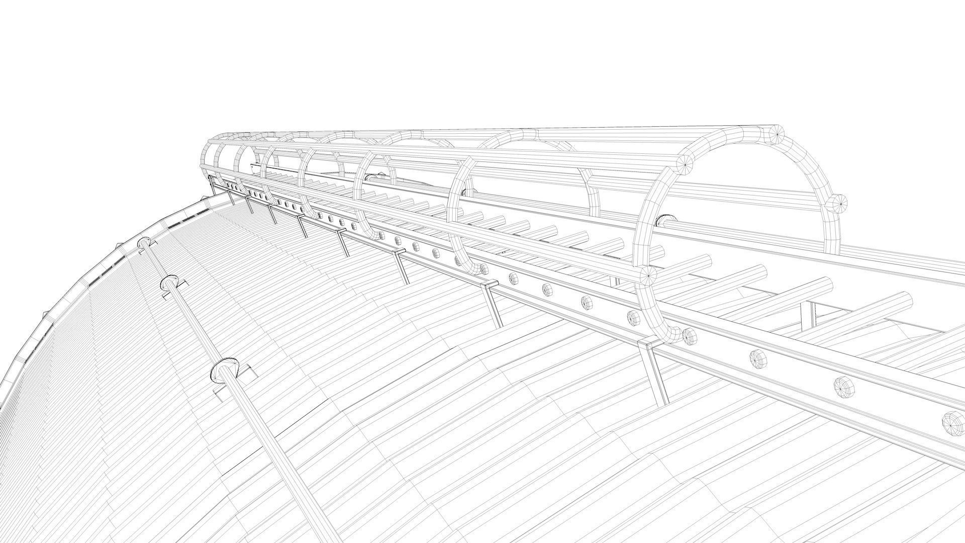 Grain Storage Bins Collection 3D model | CGTrader