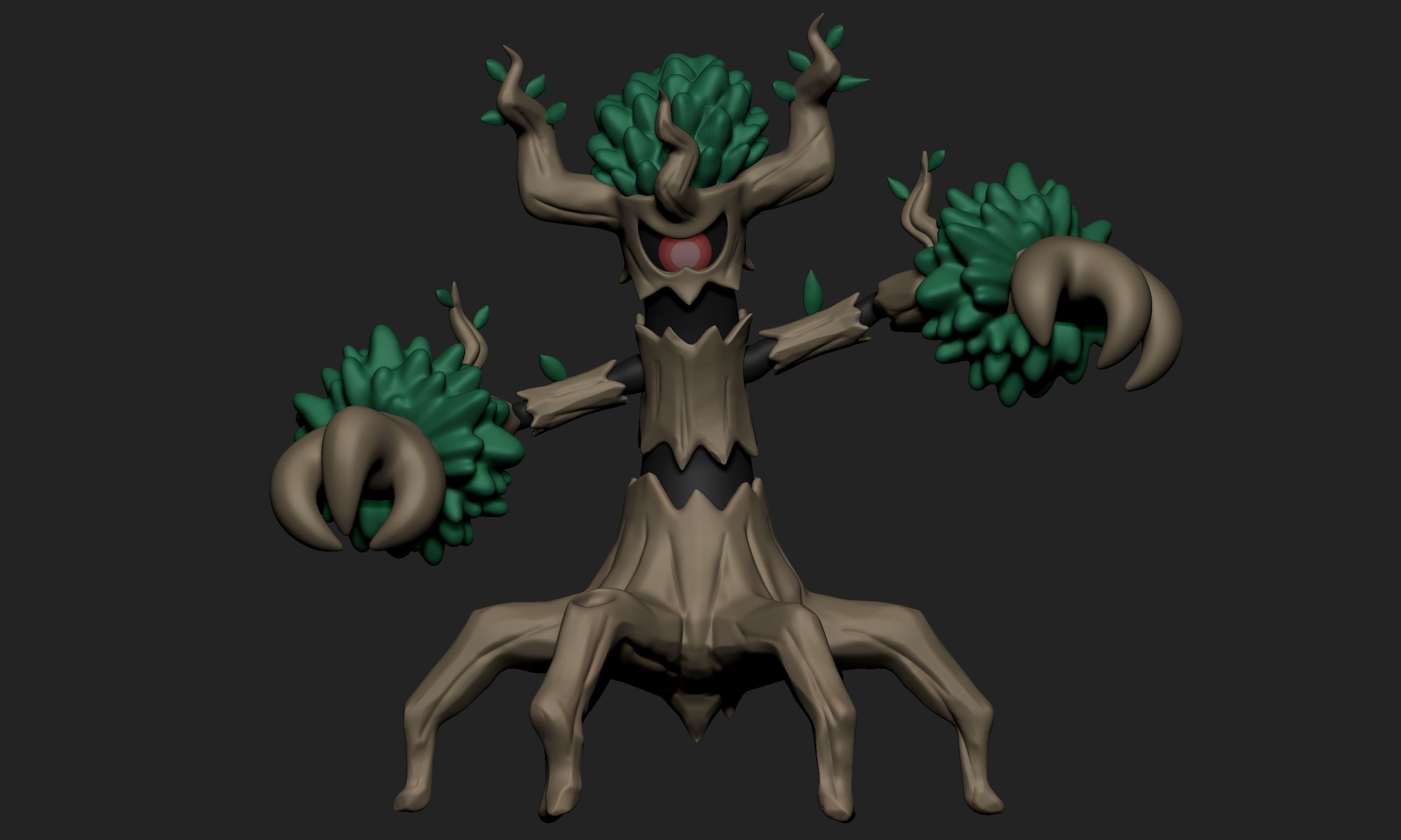 Pokemon - Trevenant 3D model 3D printable | CGTrader