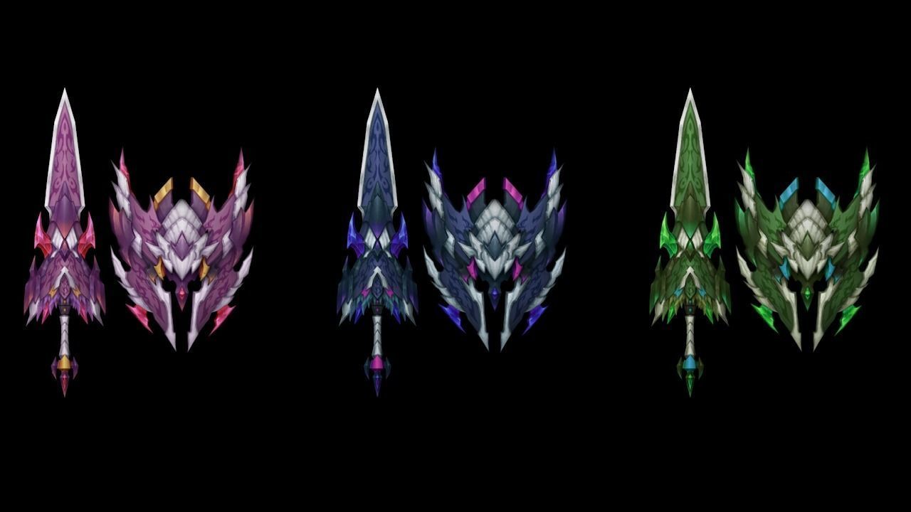 3D model Demon Lord Sword and Shield VR / AR / low-poly | CGTrader