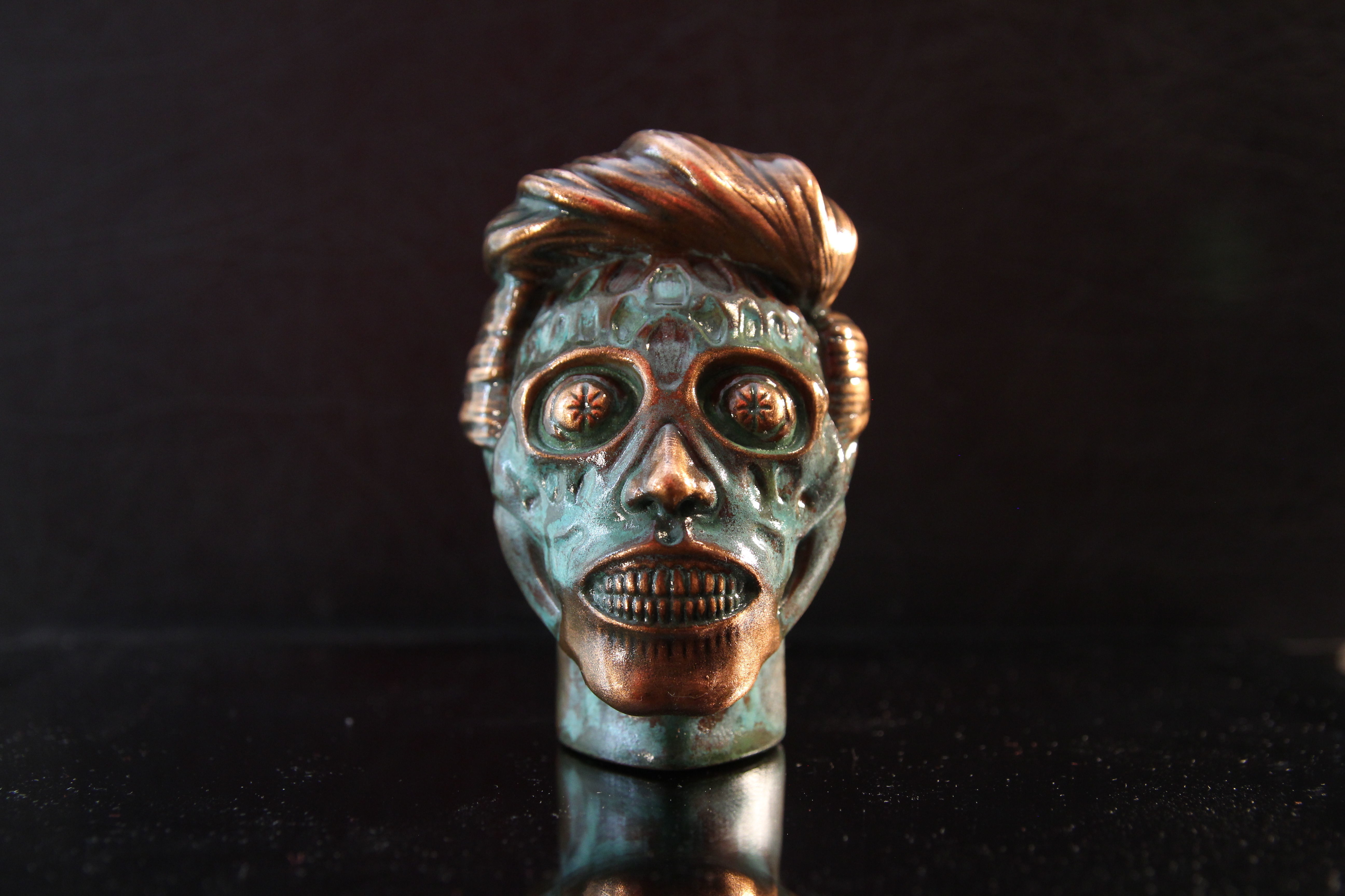 They Live alien head sculpt 3D model 3D printable | CGTrader