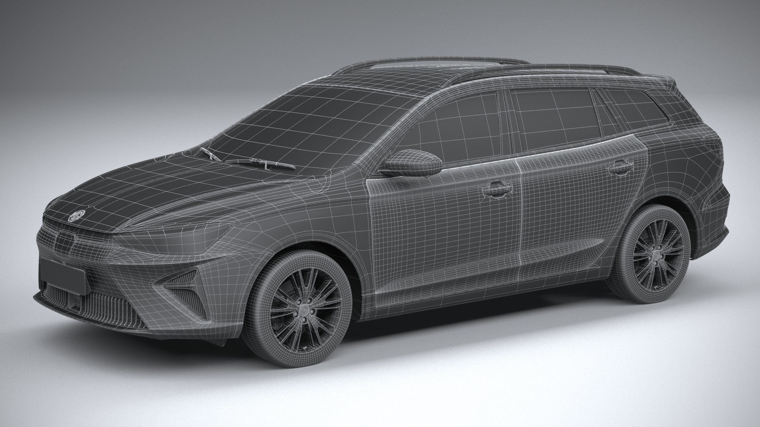 MG5 Electric 2022 3D model | CGTrader