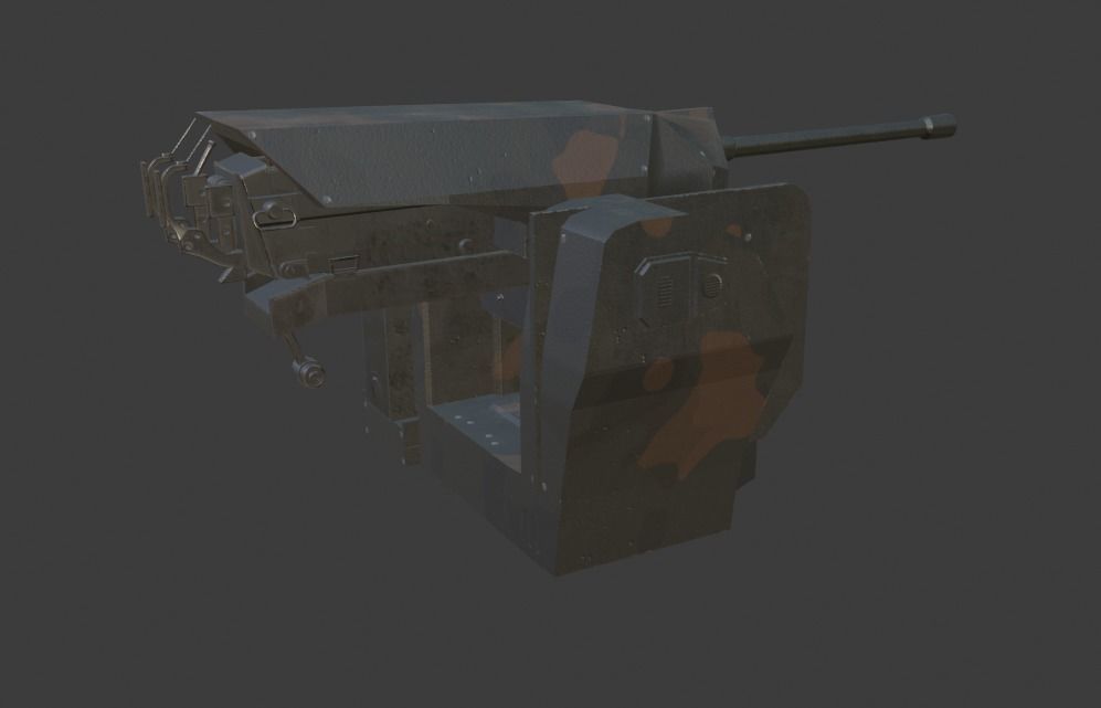 3D model Sarp Weapon System Sarp Silah Sistemi VR / AR / low-poly ...