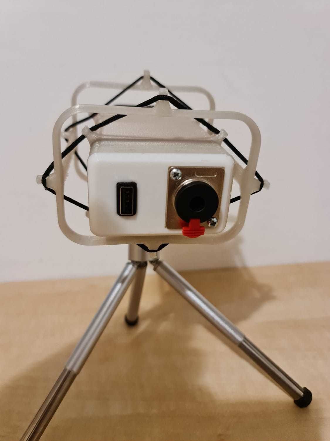 Diy condenser microphone - based diy perks project 3D model 3D ...