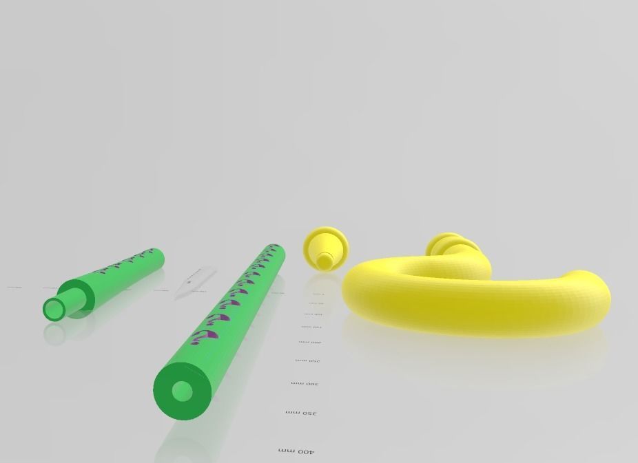 Classic Comic Book - Riddler Cane with Secret Knife 3D model 3D ...