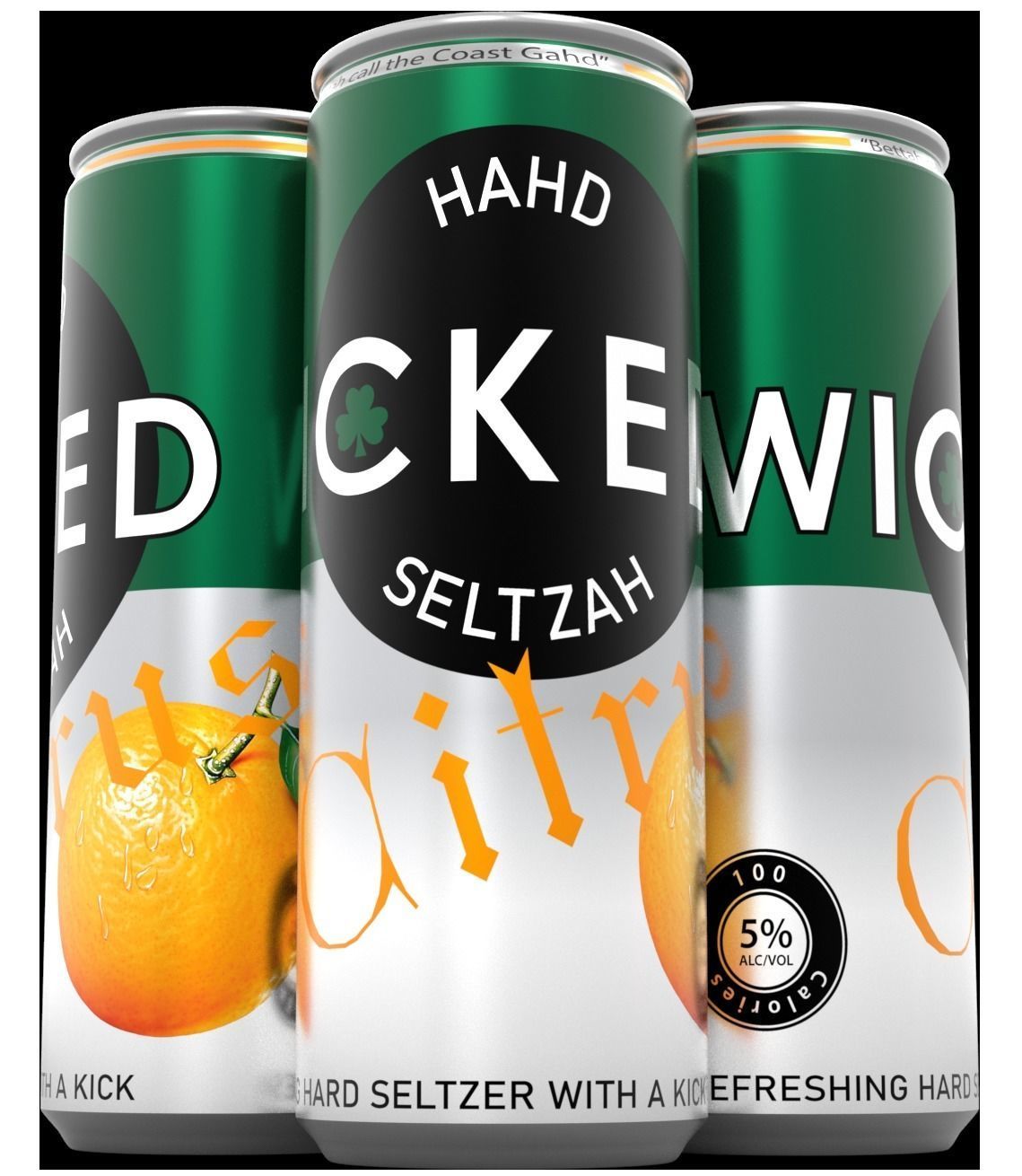 24 Case Pack Hard Seltzer and Can 3D model | CGTrader