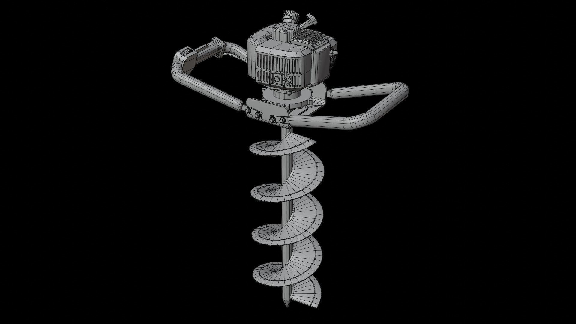 Earth Auger 3D model | CGTrader