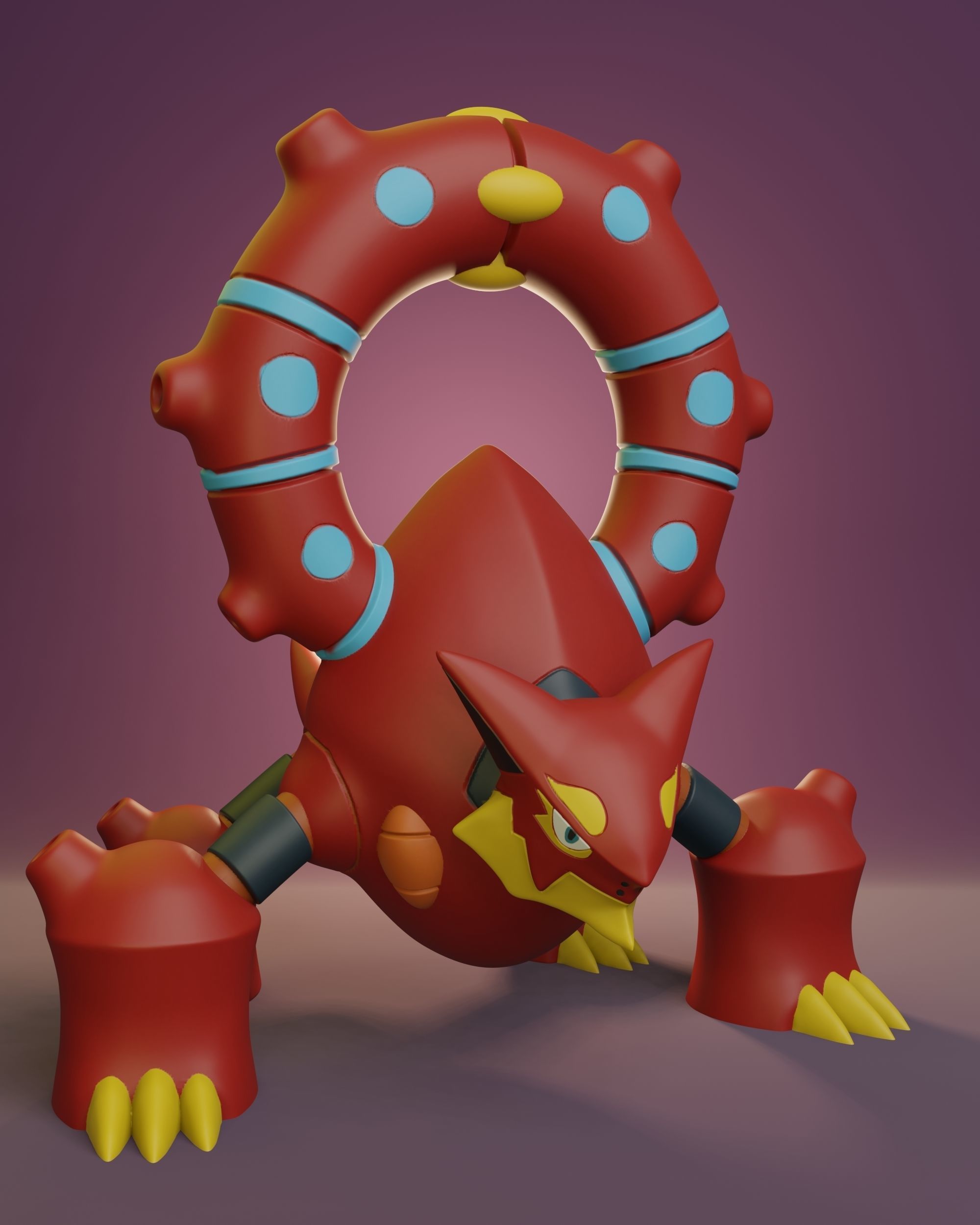 Pokemon - Volcanion 3D model 3D printable | CGTrader