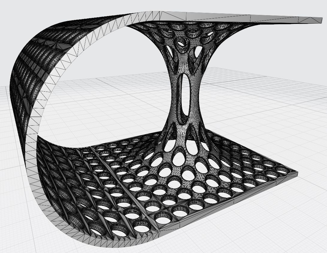 Wormhole rendered in 3D and decorated with holes 3D model 3D printable ...