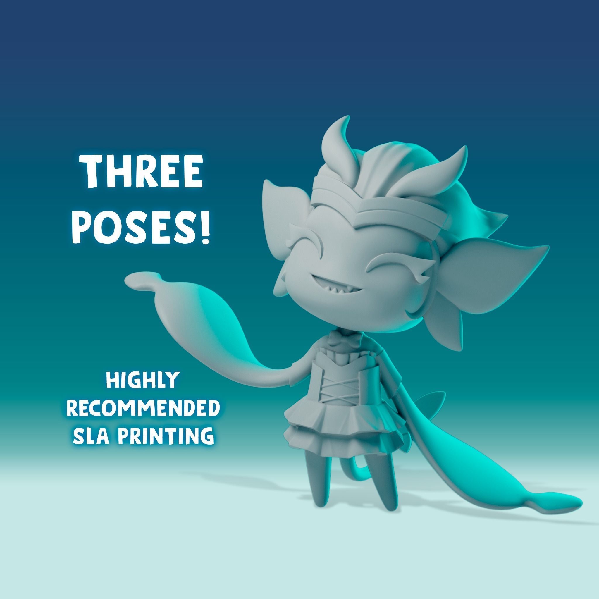 SOCIALITE NIXIE league of legends 3D model 3D printable | CGTrader