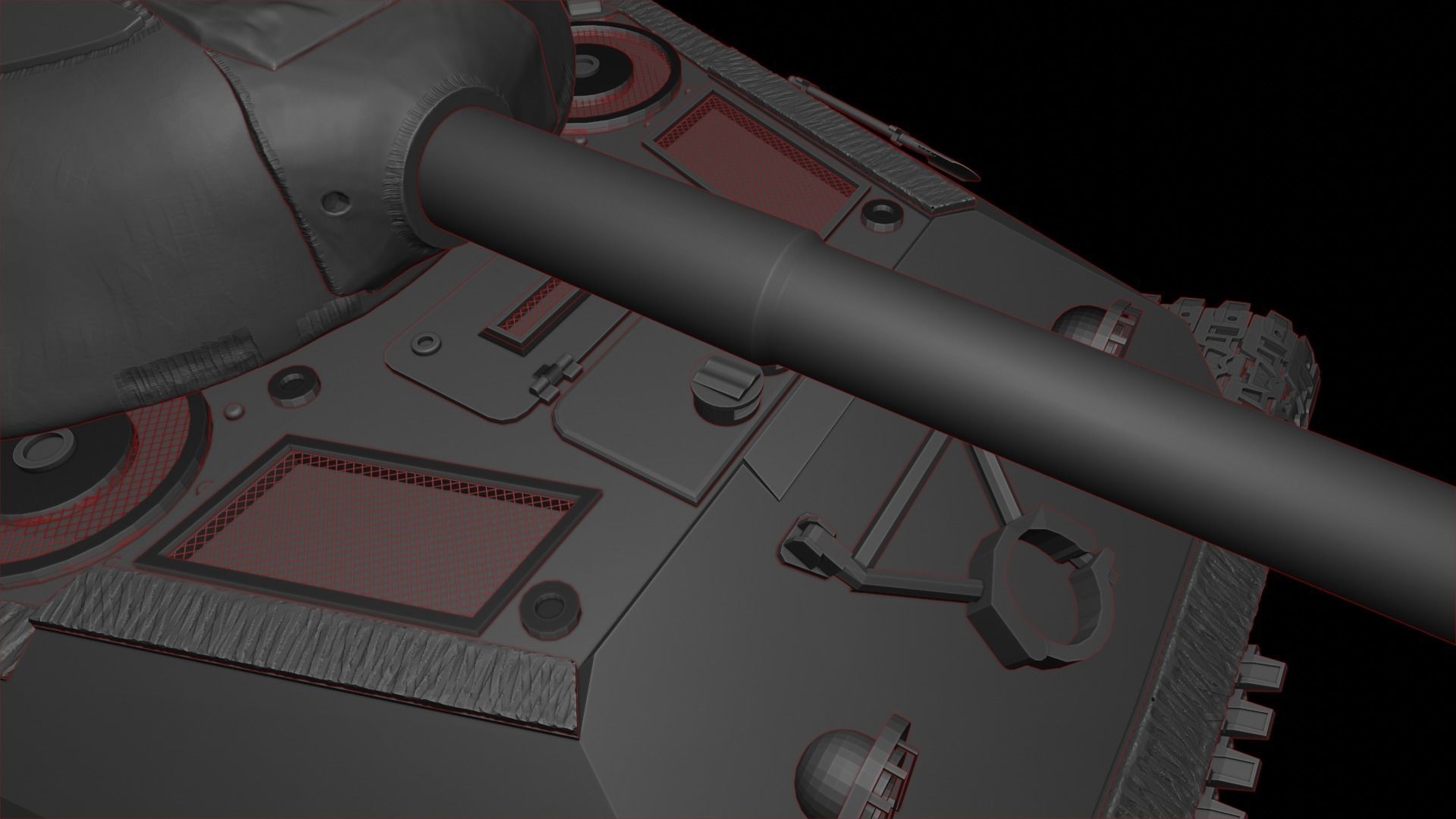 Object 705 tanks 3D model 3D printable | CGTrader