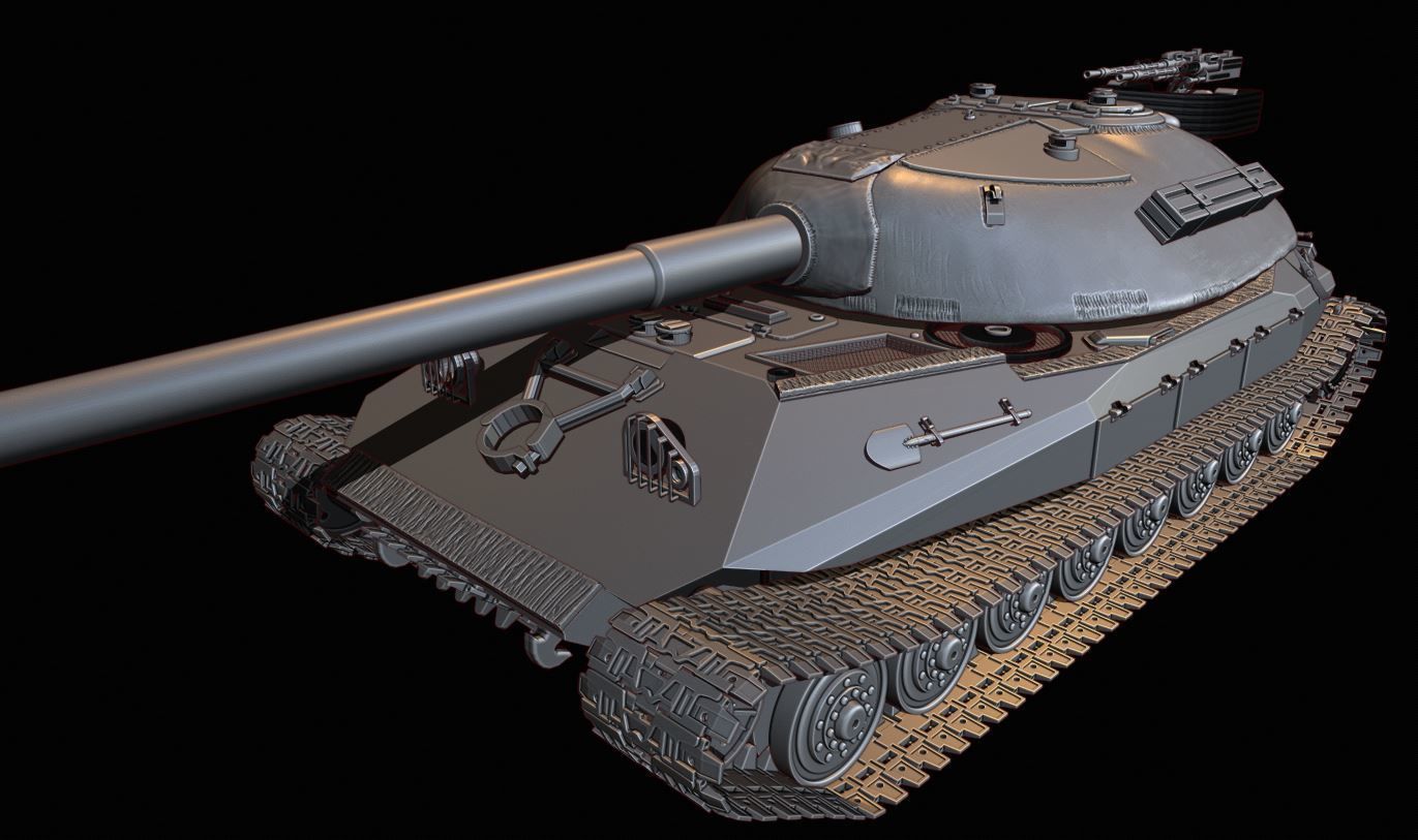 Object 705 tanks 3D model 3D printable | CGTrader