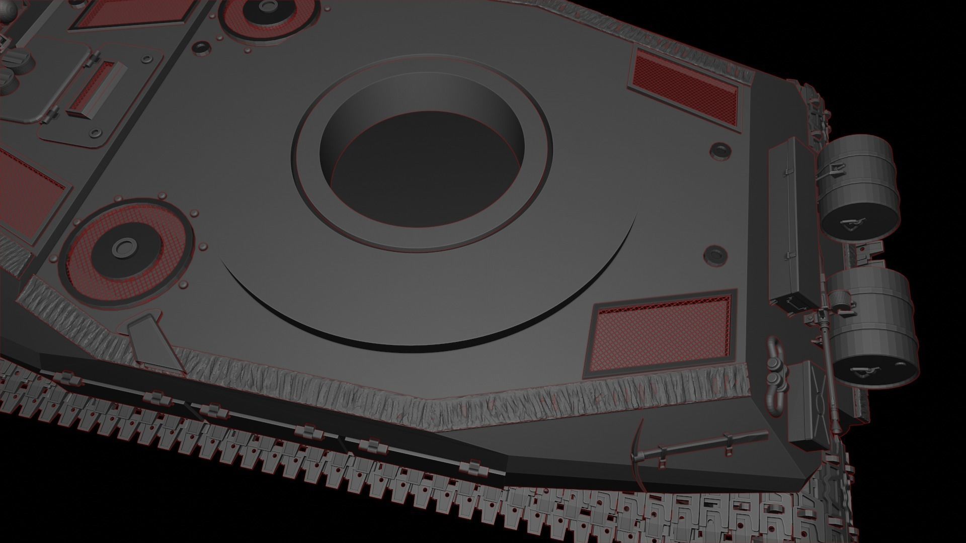 Object 705 tanks 3D model 3D printable | CGTrader