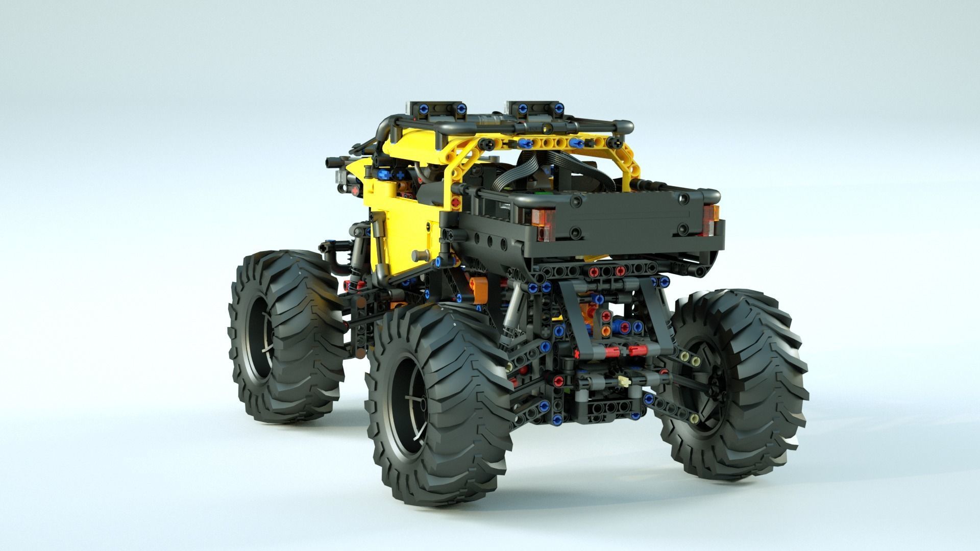 LEGO 4x4 Off-Roader 3D model | CGTrader