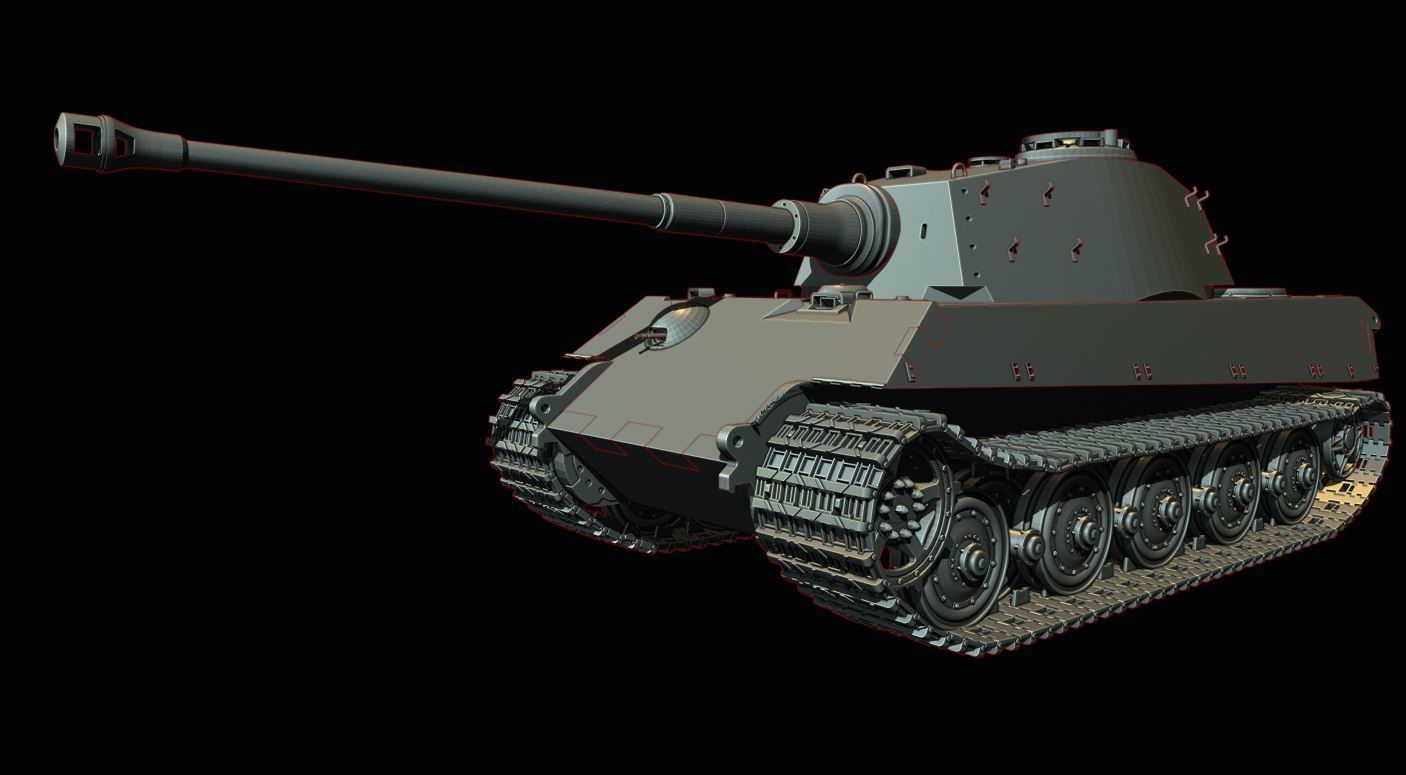 King Tiger 2 tanks 3D model 3D printable | CGTrader