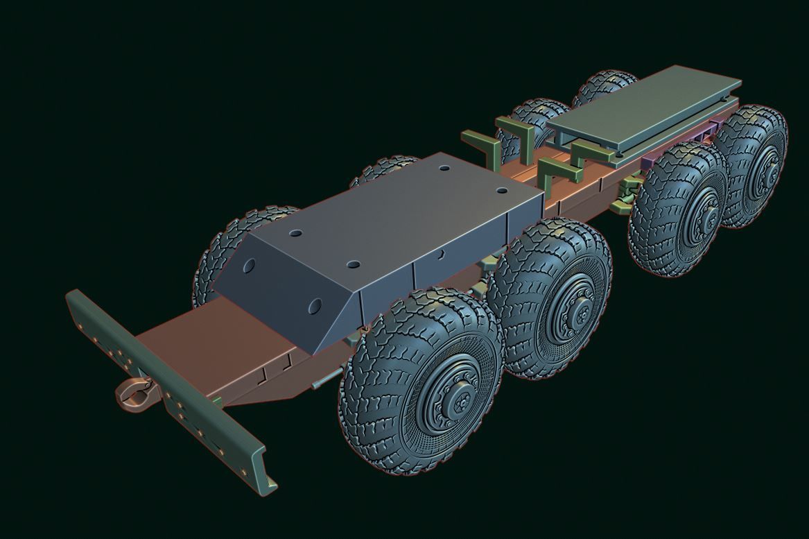 maz 537 truck 3D model 3D printable | CGTrader