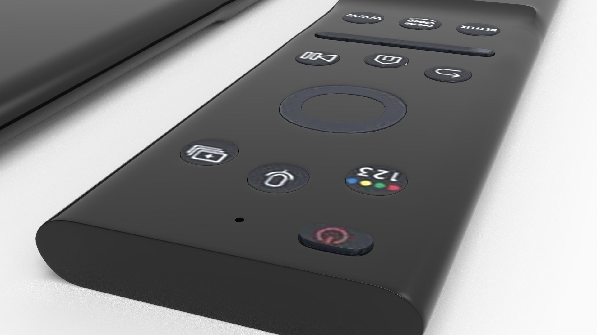 TELEVISION REMOTE CONTROL 3D model | CGTrader