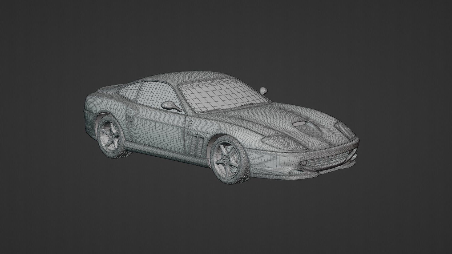 1996 Ferrari 550 Maranello 3D model | CGTrader