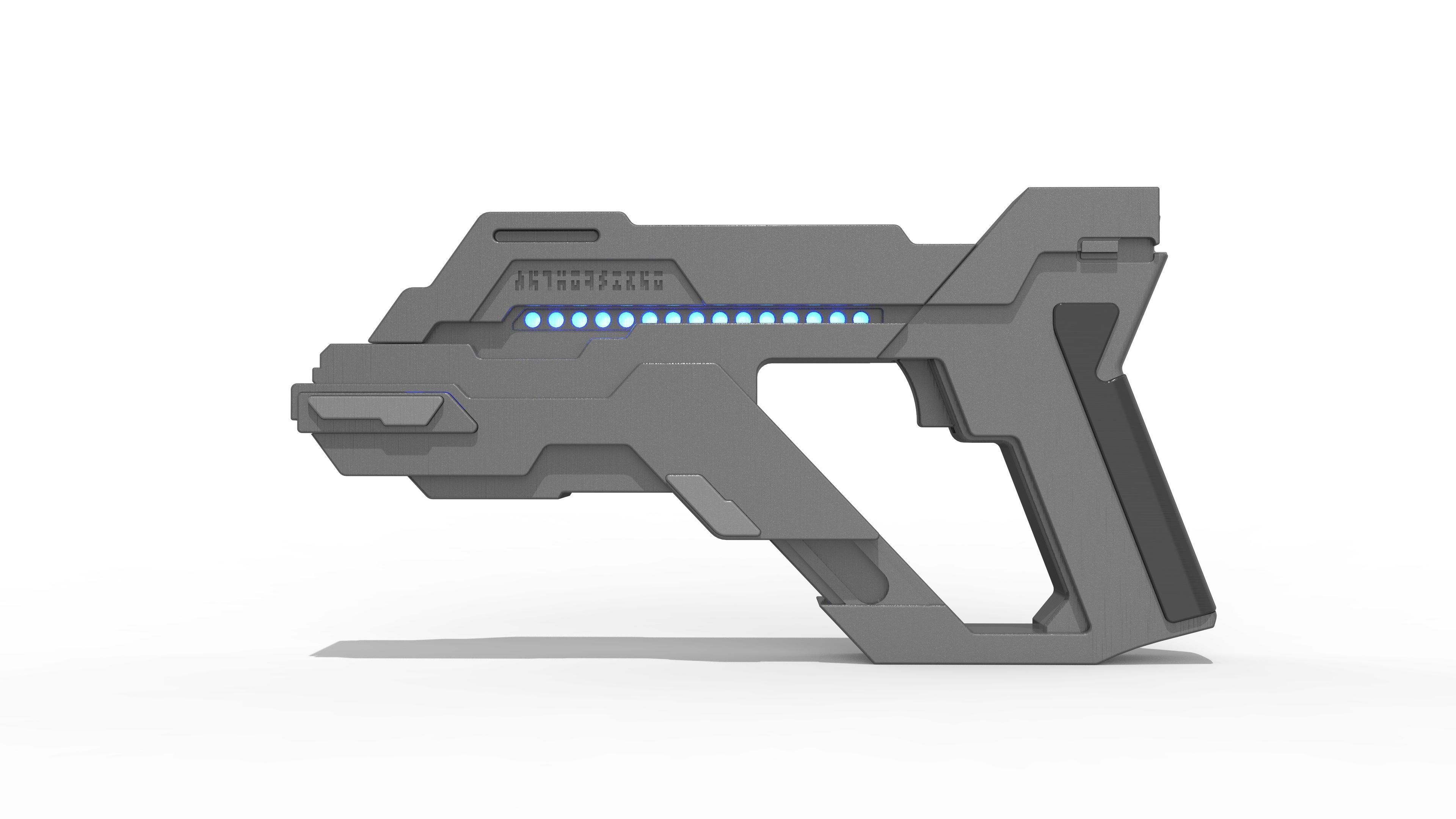 Asuran Replicator Stunner - Stargate - Printable 3d model - STL 3D ...