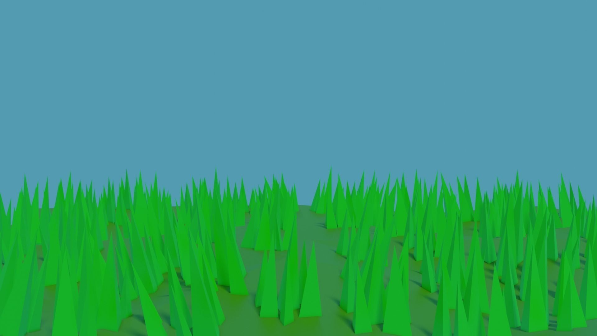 Simple Low Poly Game Ready Grass free VR / AR / low-poly 3D model ...