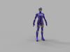 Iron Woman 3D High Poly model 3D model | CGTrader