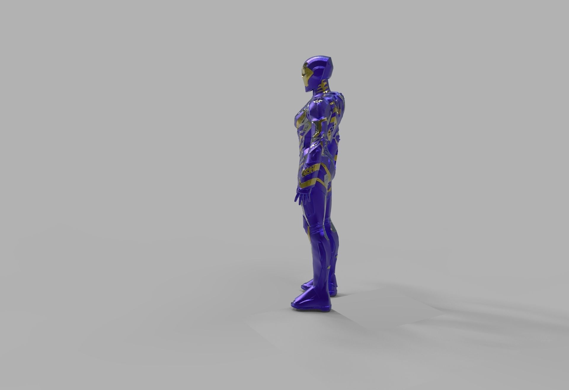 Iron Woman 3D High Poly model 3D model | CGTrader
