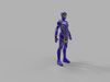 Iron Woman 3D High Poly model 3D model | CGTrader