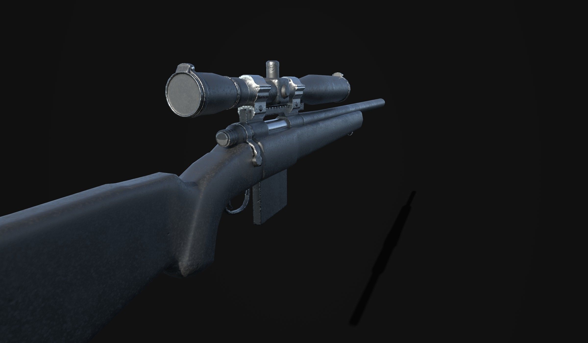 3D model M24 Sniper VR / AR / low-poly | CGTrader