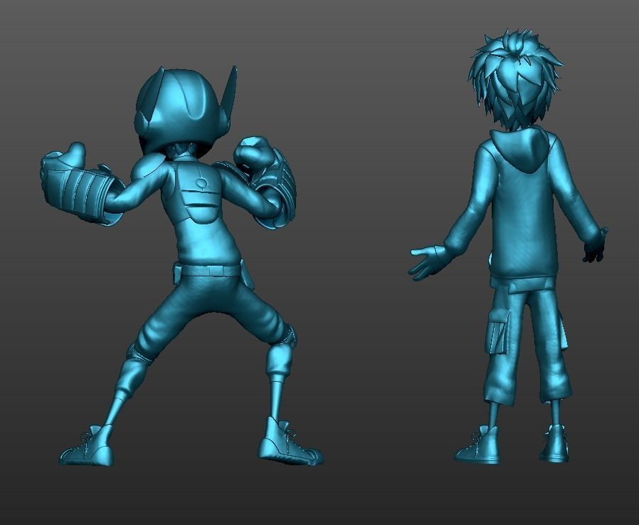 Hiro Hamada 3D model 3D printable | CGTrader