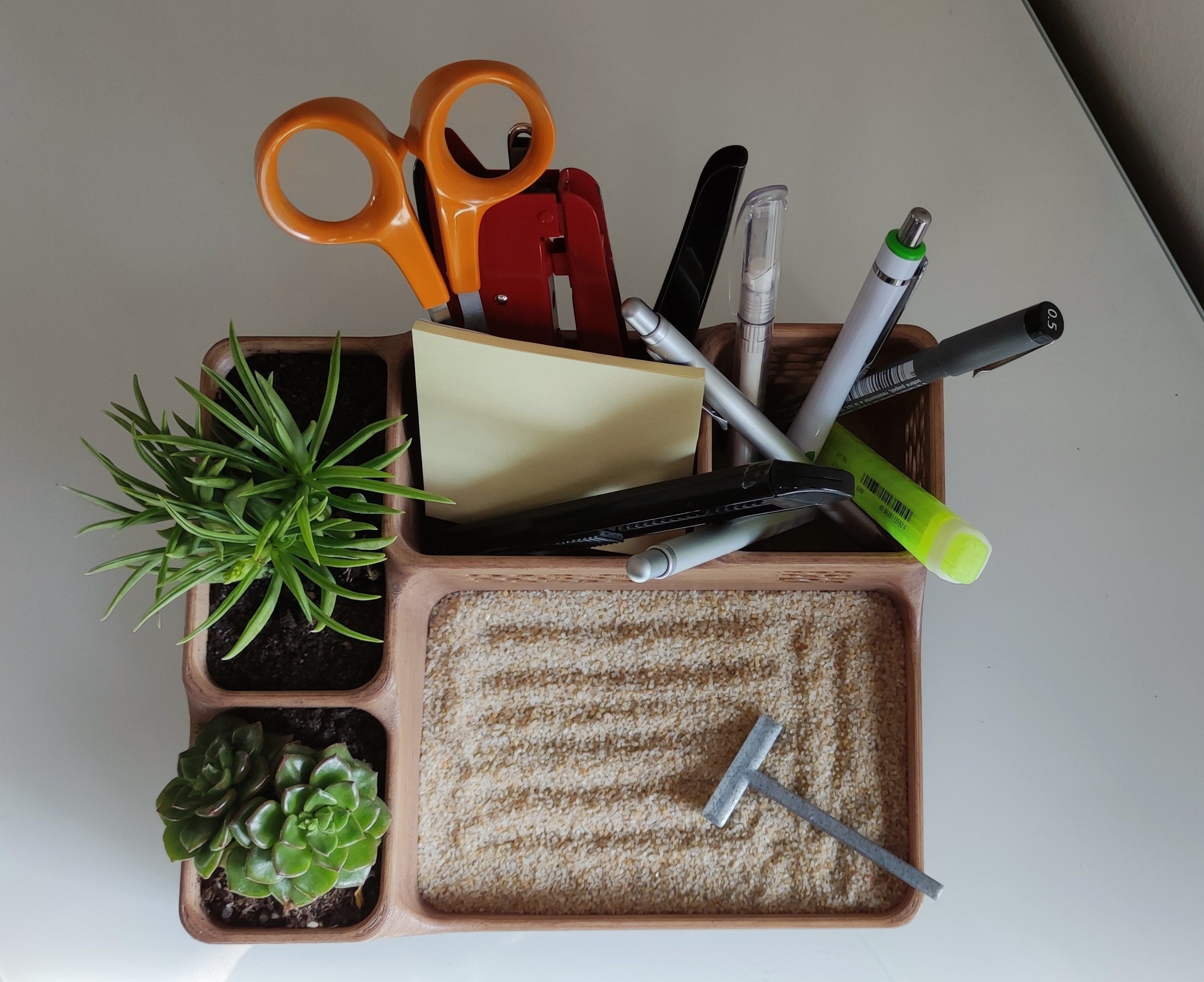 Desk Zen Garden 3D model 3D printable | CGTrader