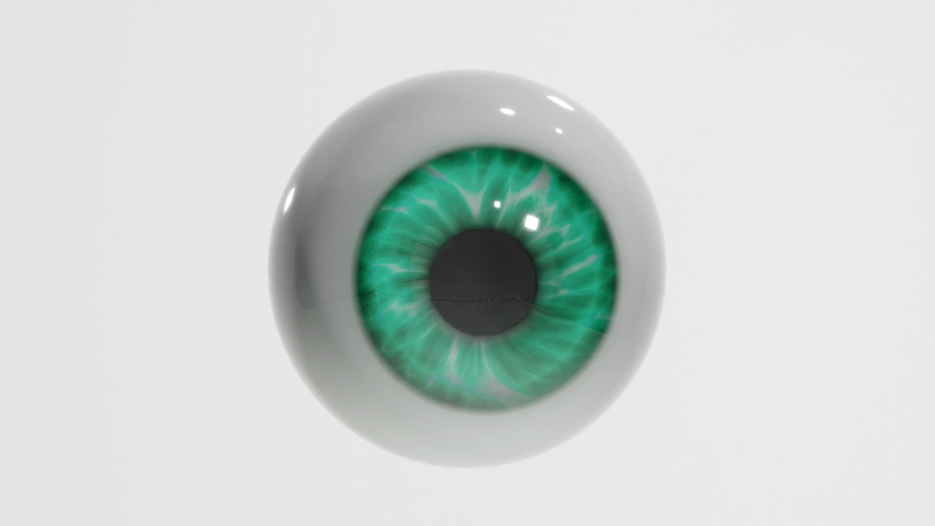 Cartoon Style Eye 3D model | CGTrader
