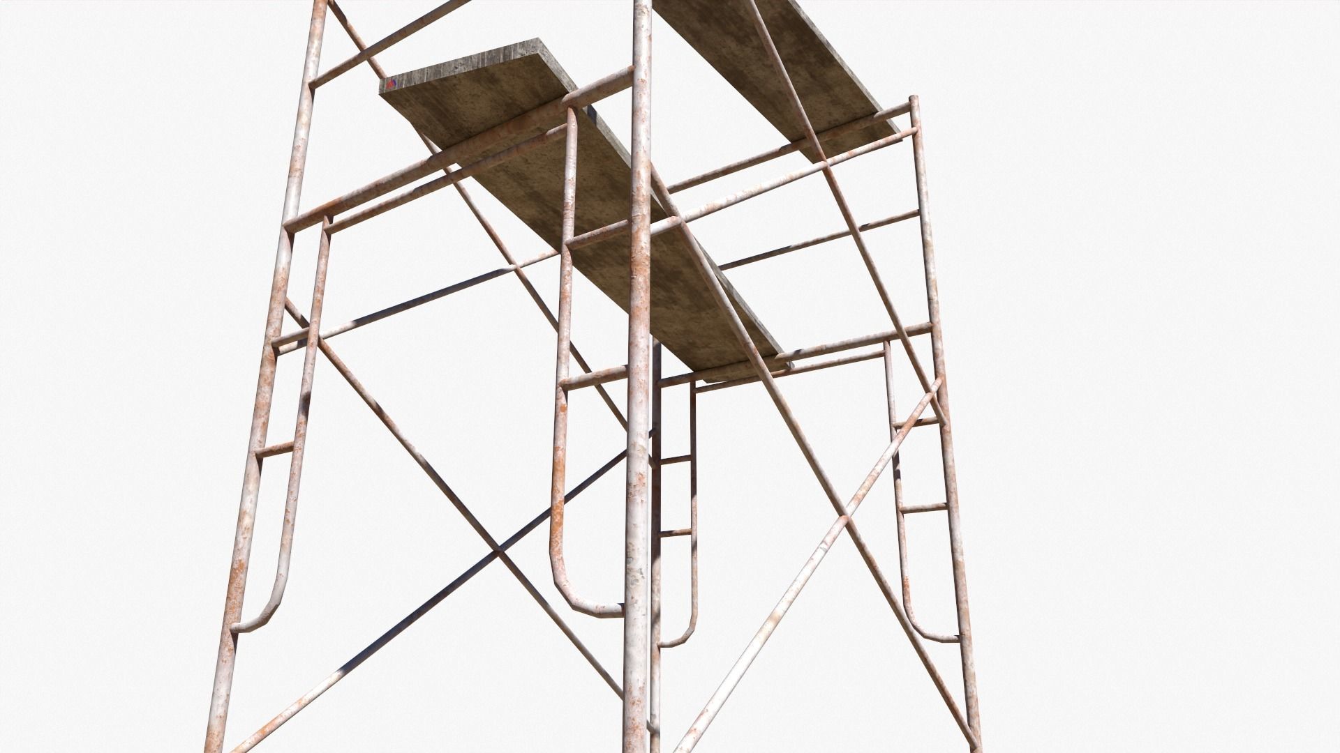 Metal Scaffolding free VR / AR / low-poly 3D model | CGTrader