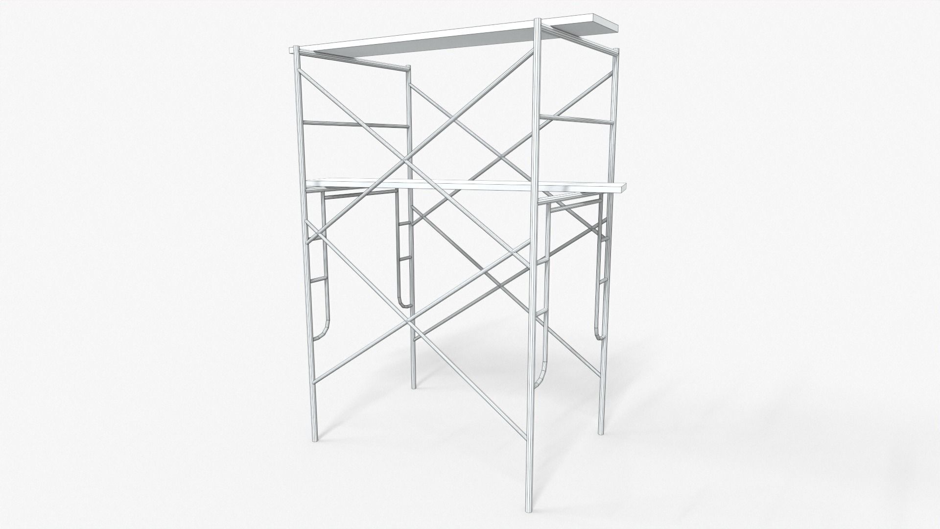 Metal Scaffolding free VR / AR / low-poly 3D model | CGTrader