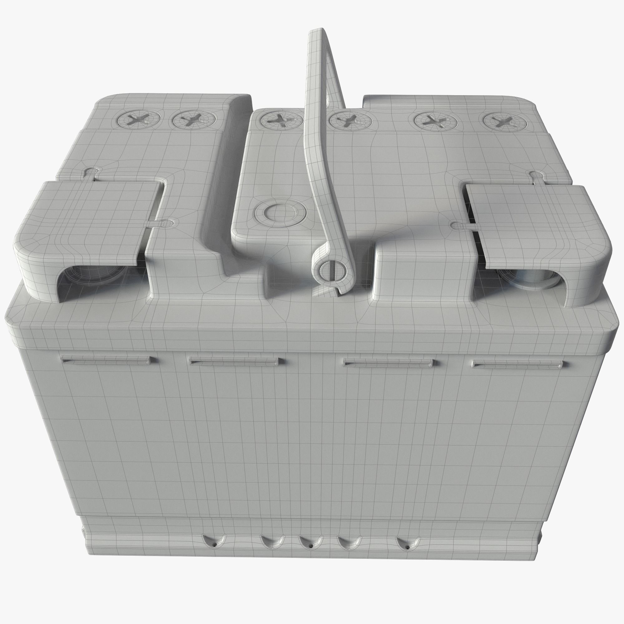 Akom battery 3D model | CGTrader