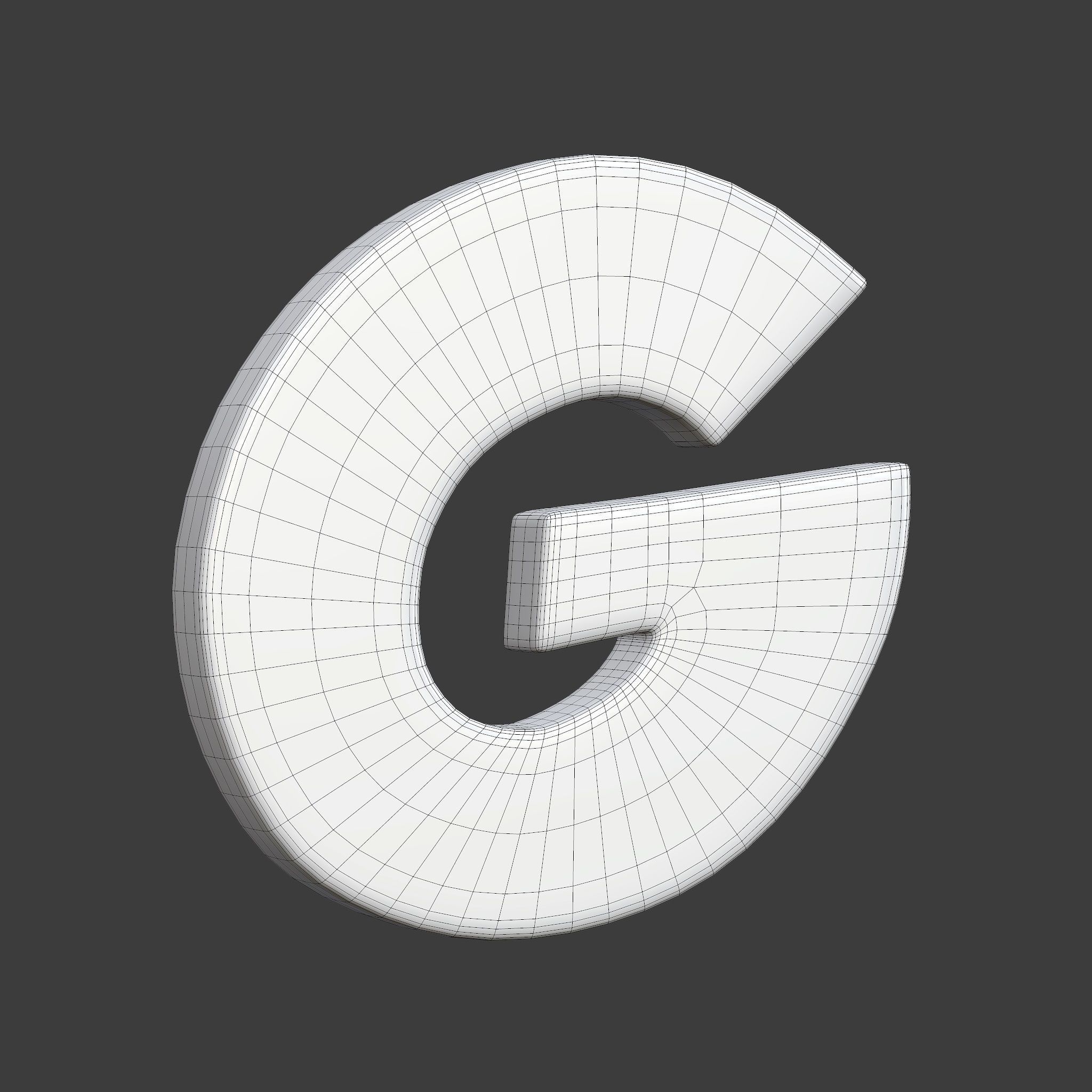Cartoon Alphabet 3D model | CGTrader